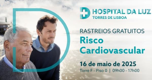 Risco cardiovascular: faça um rastreio gratuito | Hospital da Luz
